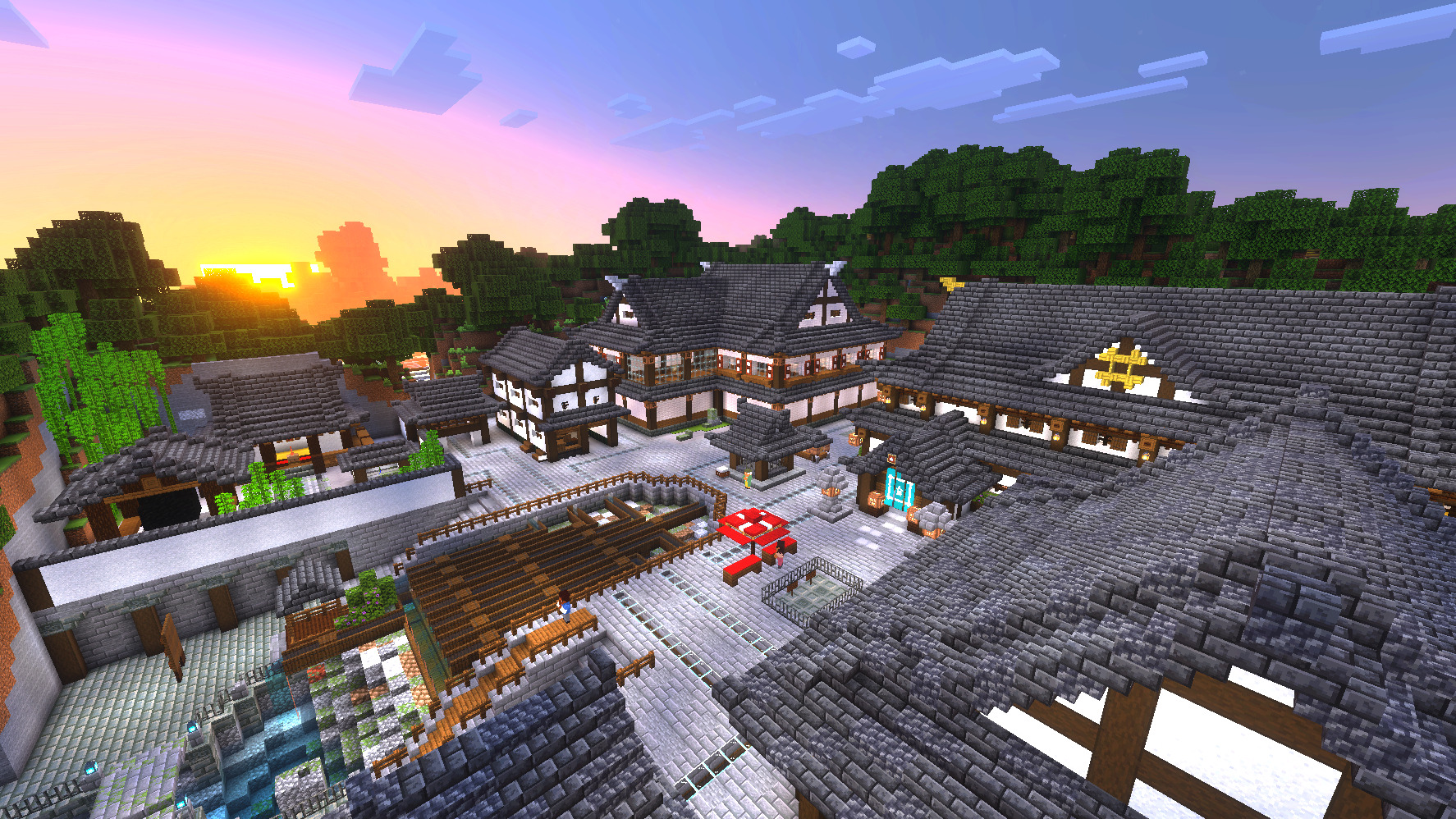 温泉街の猫【長編脱出】 | クラフターズコロニー -マイクラの配布サイト-