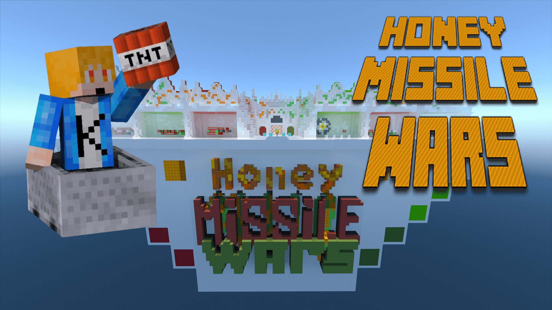 【最新版対応】Honey Missile Wars in Minecraft Bedrock | クラフターズコロニー -マイクラの配布サイト-