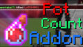 Pot Count Addon | クラフターズコロニー -マイクラの配布サイト-