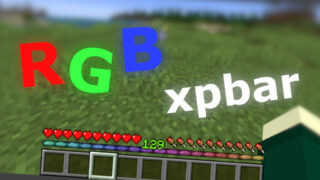 RGB xpbar | クラフターズコロニー -マイクラの配布サイト-